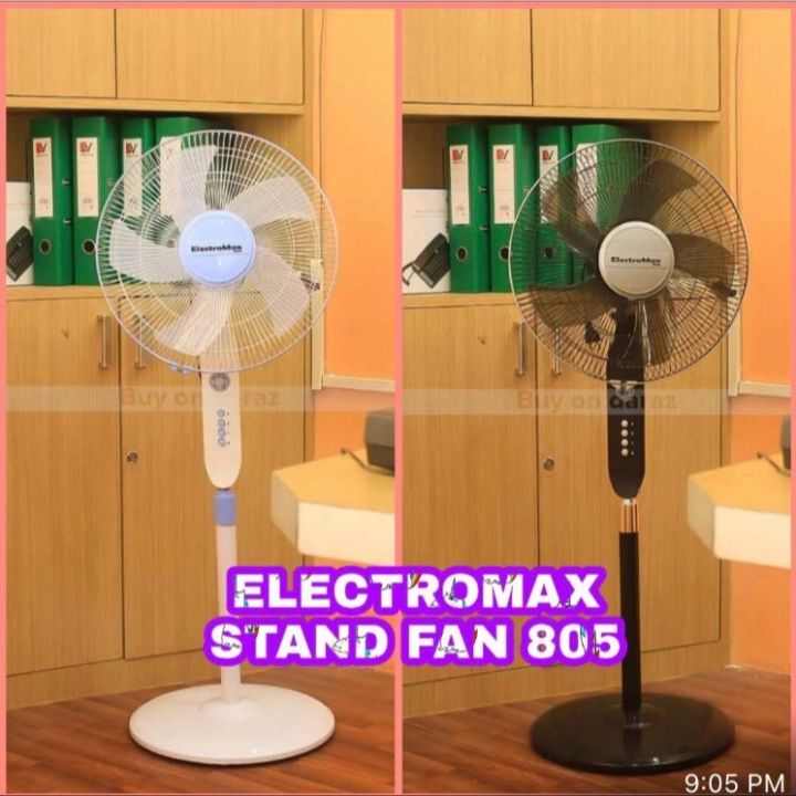 Electromax Stand Fan With Round Base, Emx-805 | Daraz.com.np