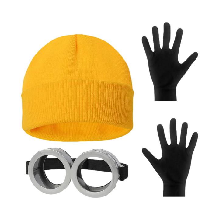 CARAT Yellow Costume Accessories Set Yellow Cartoon Character Cosplay ...