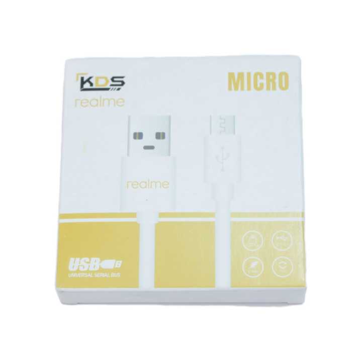 White KDs Micro Data Cable | Daraz.com.np