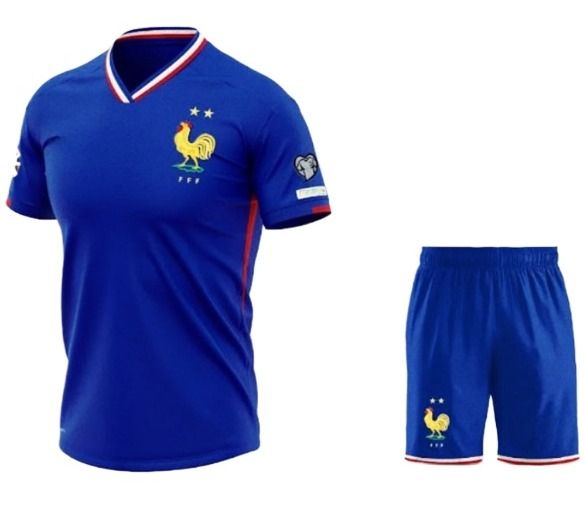 France Football Home Jerseys Kit (Euro 2024) | Daraz.com.np