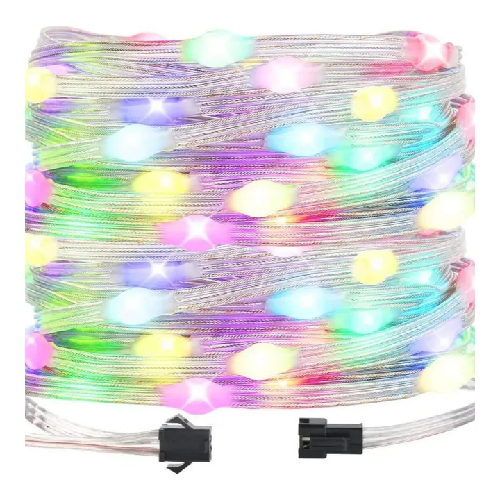 WS2812B RGB Ic Individually Addressable Chasing Color Smart Fairy ...