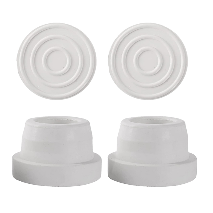 4 Pack Pool Ladder Rubber Stopper Bumpers,for 1.90Inch Ladder Tubing ...