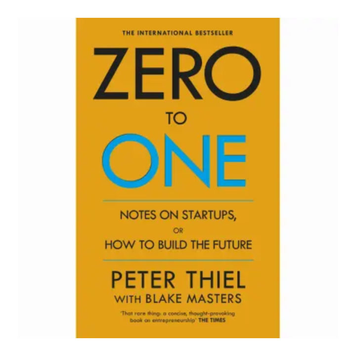 Zero to One Book by Blake Masters and Peter Thiel | Daraz.com.np
