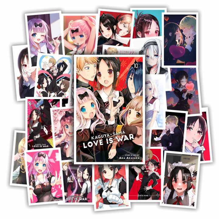 KYVOR Kaguya sama Love is War Anime Collectible Lomocard Pack of 25pcs ...