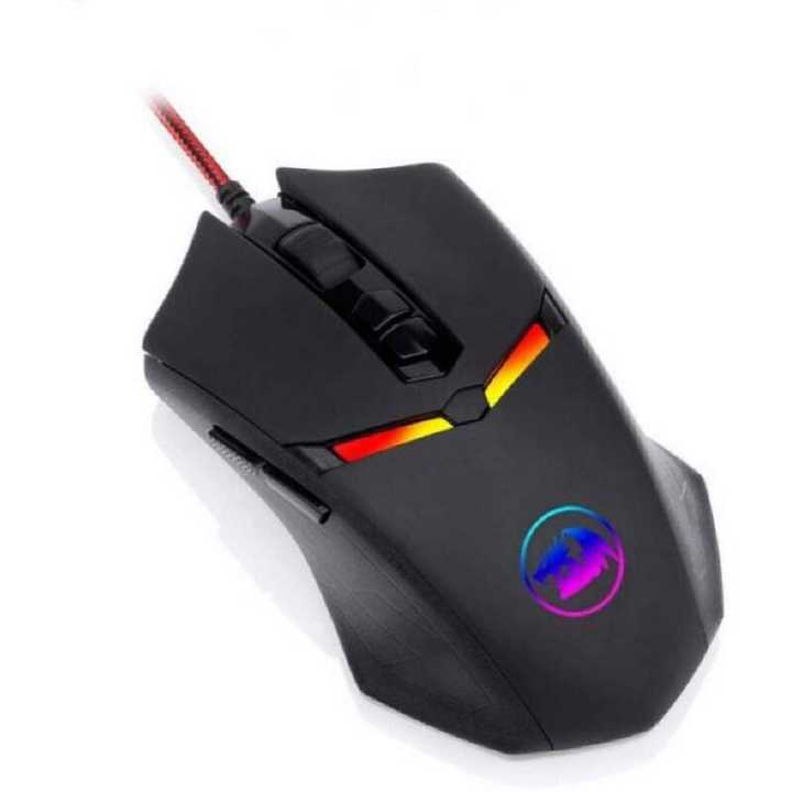 Redragon M602 Wired Gaming Mouse RGB Spectrum Backlit Ergonomic Mouse Griffin Programmable with ...