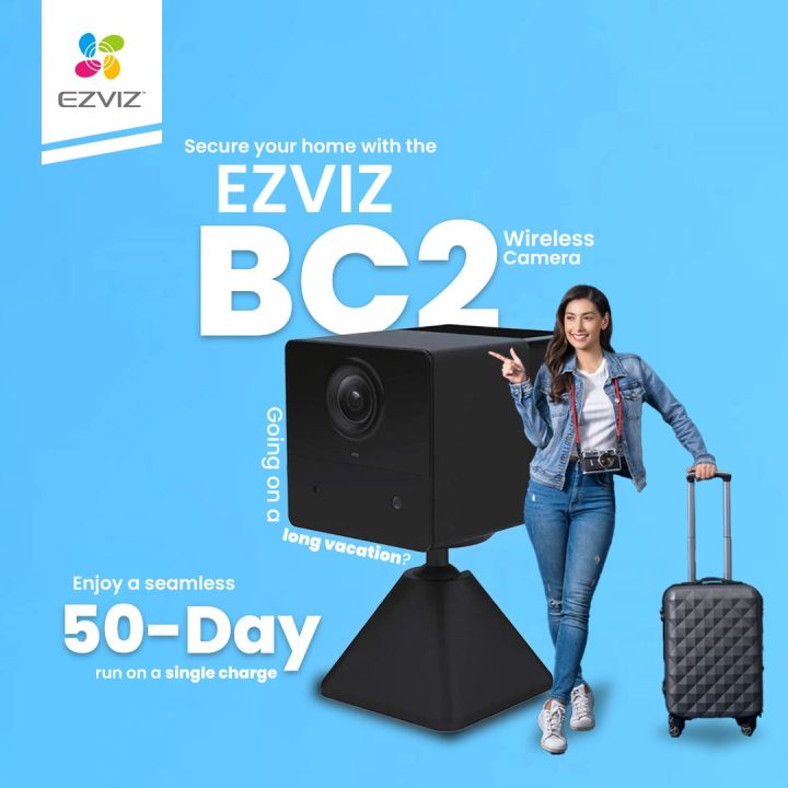 EZVIZ CB2 WiFi Smart Home Battery Camera | Daraz.com.np