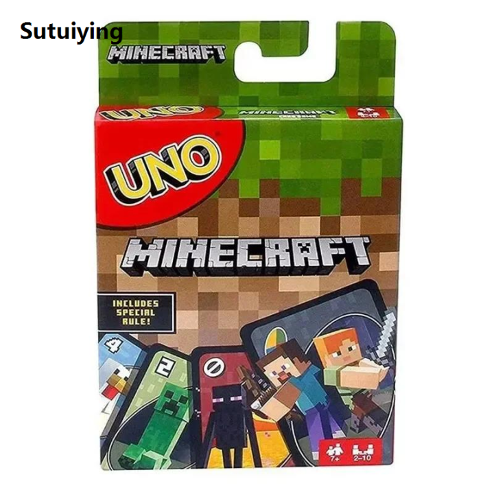 Sutuiying UNO Joint Minecraft Solitaire Multiplayer Entertainment Card ...