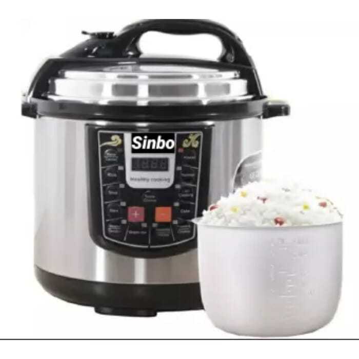 Shinbo Electric Multi Pressure Cooker 6 Lits 1000 Watts | Daraz.com.np