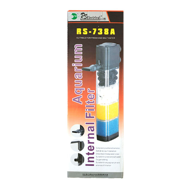 RS Electrical Internal Filter For Aquarium 4 Stage Filter RS-738A by ...
