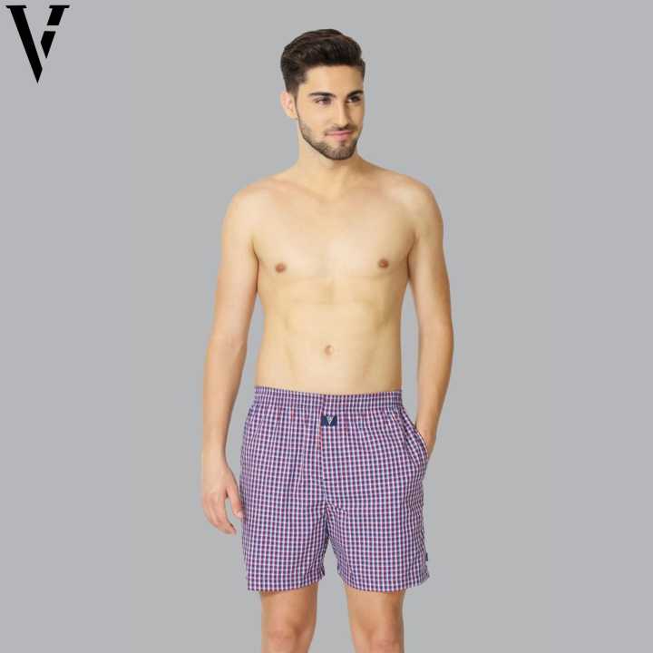 (Pack of 2) Van Heusen Men Assorted Check Boxer Shorts 10111 | Daraz.com.np