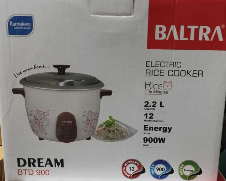 Baltra BTD 900W 2.2 LTR DREAM REGULAR RICE COOKER | Daraz.com.np