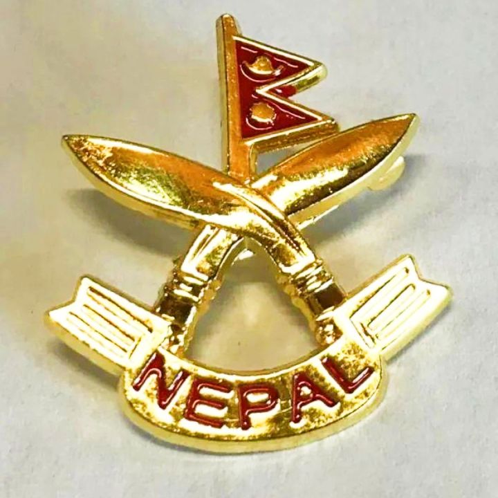 Nepali Flag With Khukuri Badge For Boys | Daraz.com.np