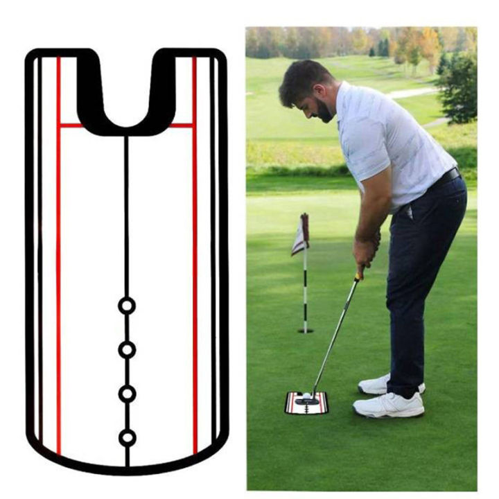 Golf Putting Alignment Mirror Eye Line Practice Golf Swing Training ...