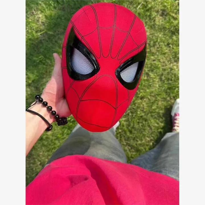 Spider Man headset, eye movable electric fully automatic remote control ...
