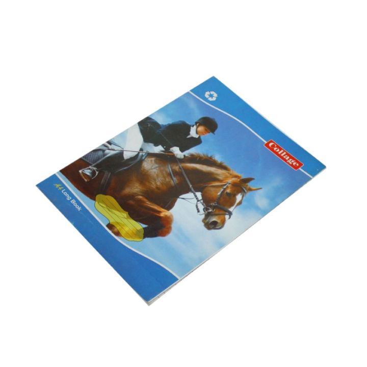 Collage Horse Print Nepali Notebook A4 Size - Set Of 12 | Daraz.com.np