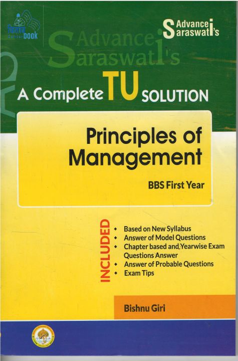 Principle Of Management TU Solution Question Answer Exam Preparation ...