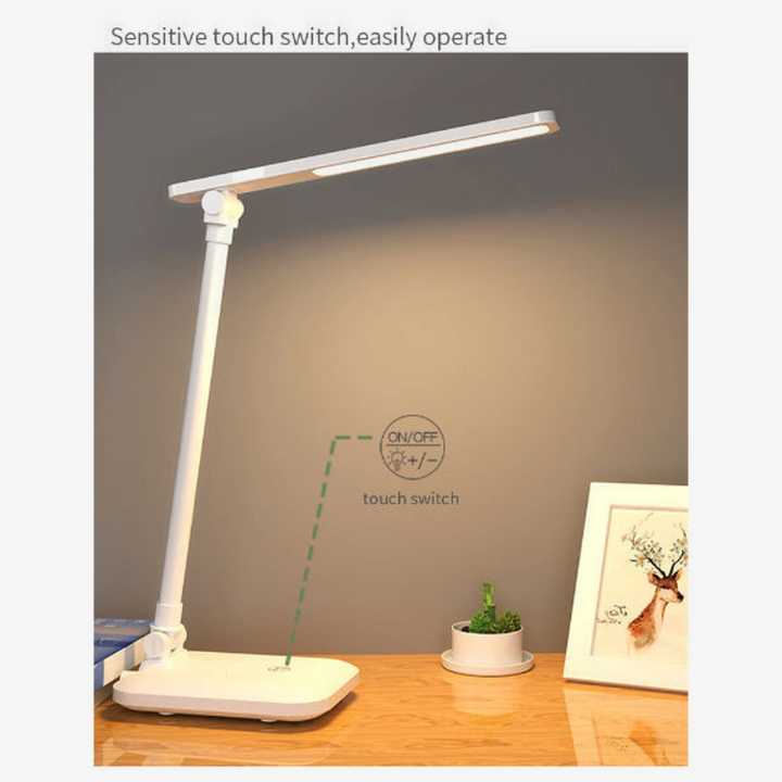 Collapsible Desk lamp Led Dimming For Office Table lamps Bedroom night ...