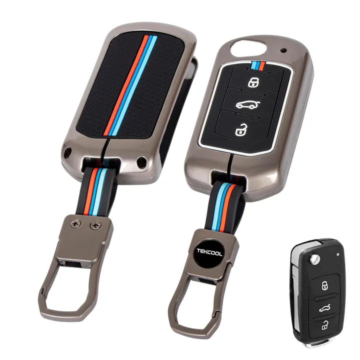Metal Alloy Key Cover Compatible for Mahindra Scorpio N Classic, 3XO ...