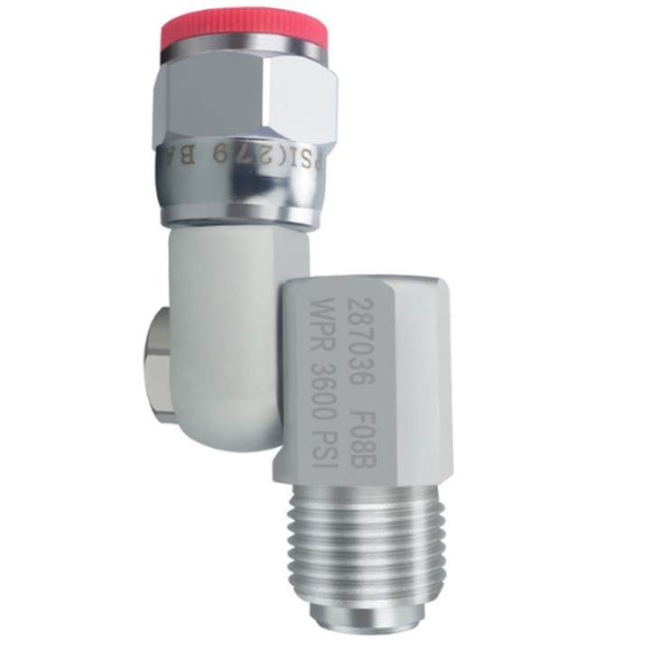Aluminium Paint Sprayer Swivel Joint Replacement Shut Off Valve for ...