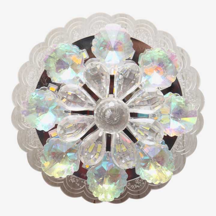 White/Transparent Rotate Multicolor Peris Light | Daraz.com.np