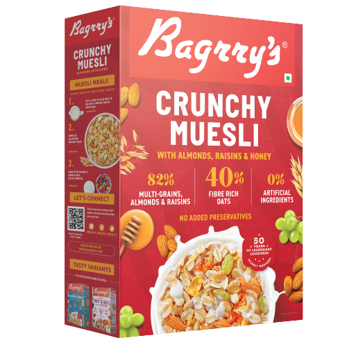 BAGRRYS CRUNCHY MUESLI BOX (200g) | Daraz.com.np