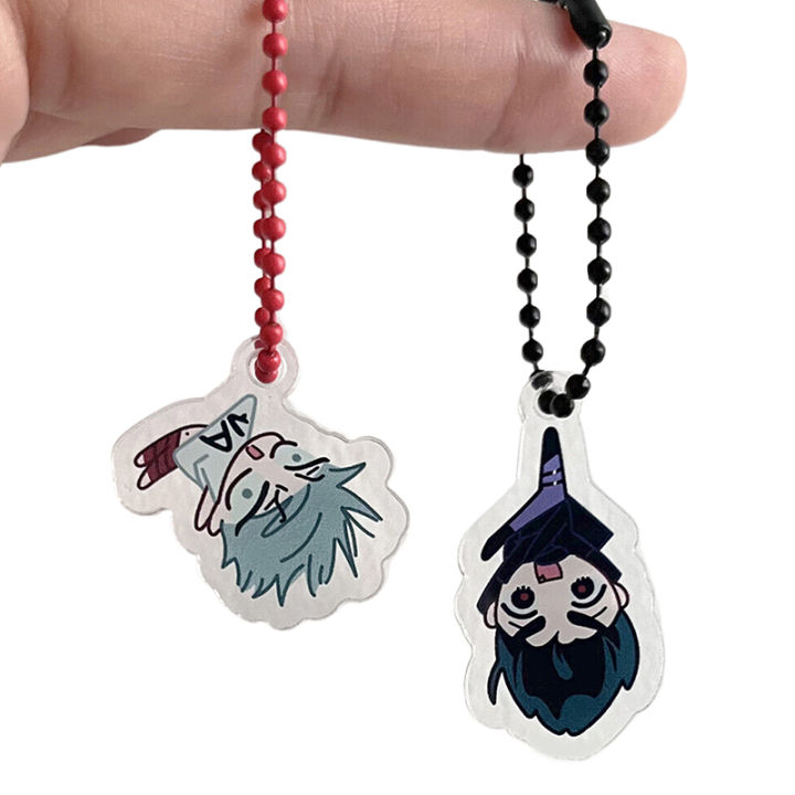 Cartoon Anime Alien Stage Ivan Till Cosplay Keychain Acrylic Keyring ...