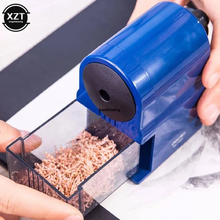 Hand crank rotating store [study] pencil cutter machine pencil cutter ...
