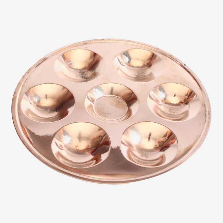 Copper Pancha Pala Puja Thali | Daraz.com.np