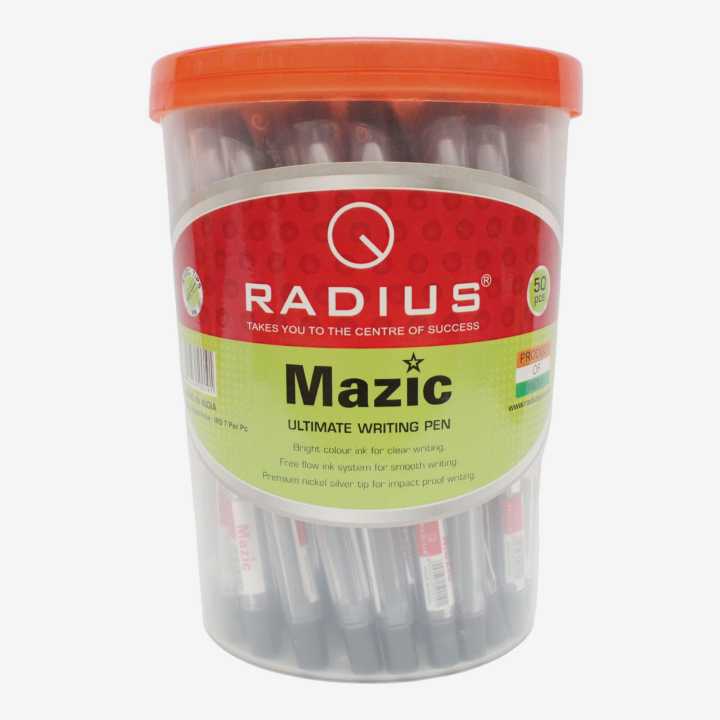 Radius Mazic Ball pen pack of 50 By Mitrata. | Daraz.com.np