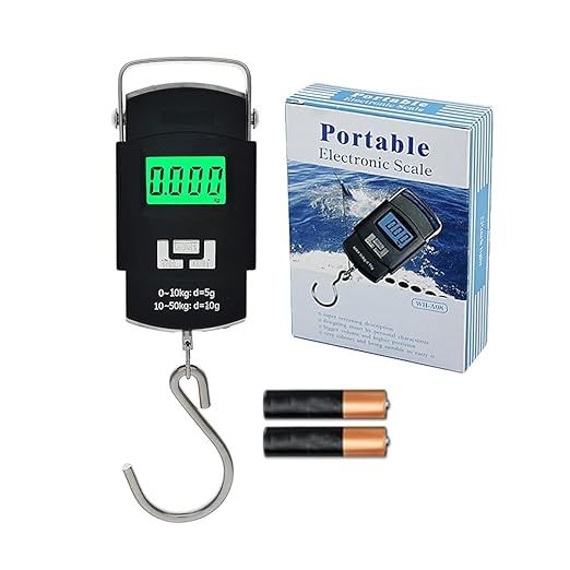 Electronic Portable Hook Type Digital LED Screen Luggage Weighing Scale ...