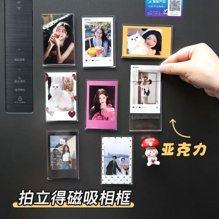 Polaroid photo frame, refrigerator magnet, magnetic sticker, magnetic ...
