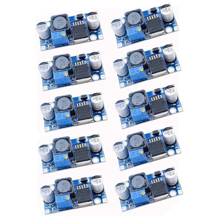 LM2596S DC-DC Step Down Power Supply Module 3A Adjustable Step-Down Module LM2596 Voltage ...