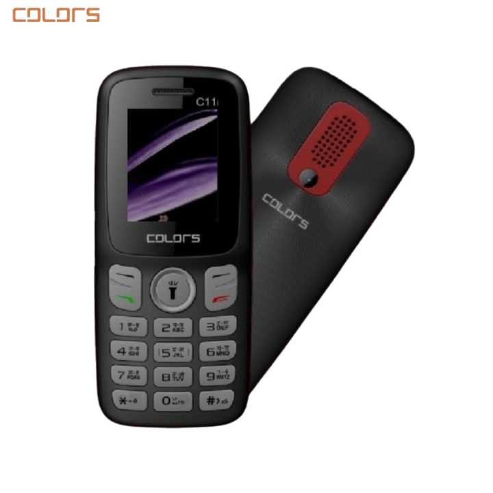 Colors C11i Keypad Mobile Phone with Wireless FM | 1.77" QQVGA Display ...