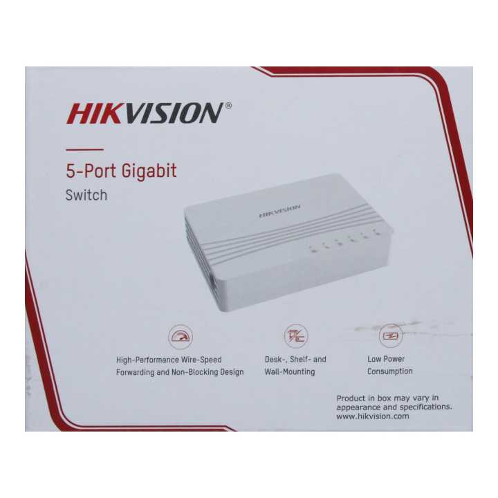 Hikvision 5-Port Gigabit Switch | Daraz.com.np