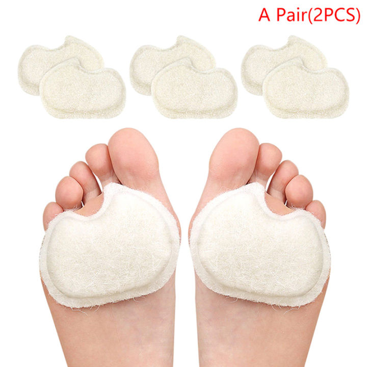 1Pair Felt Callus Pads Metatarsal Foot Pad Pain Relief Keep Calluses ...