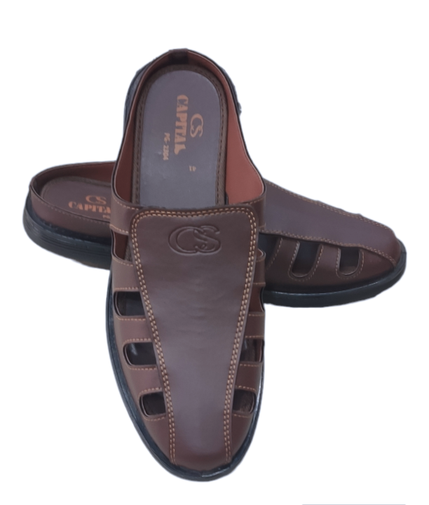 Brown Back Open Shoes for Men (M46) | Daraz.com.np