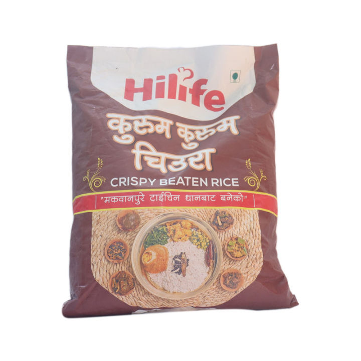 Hilife Crispy Beaten Rice (Kurum Kurum Chiyura) 1Kg | Daraz.com.np