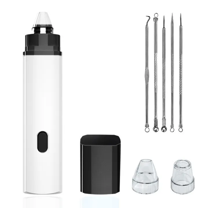 head Machine Acne Needles Tools Set 3 Suction Nozzles Vacuum Adsorption ...