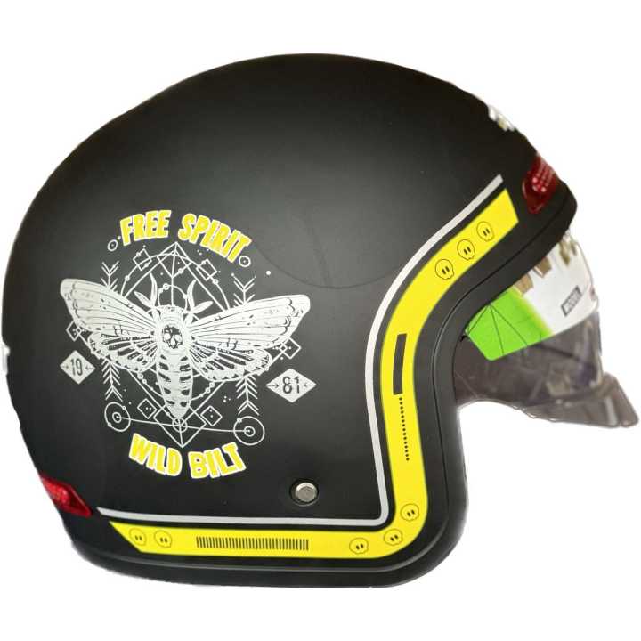 Half Helmet (Bilt) For Bullet Bikes | Daraz.com.np