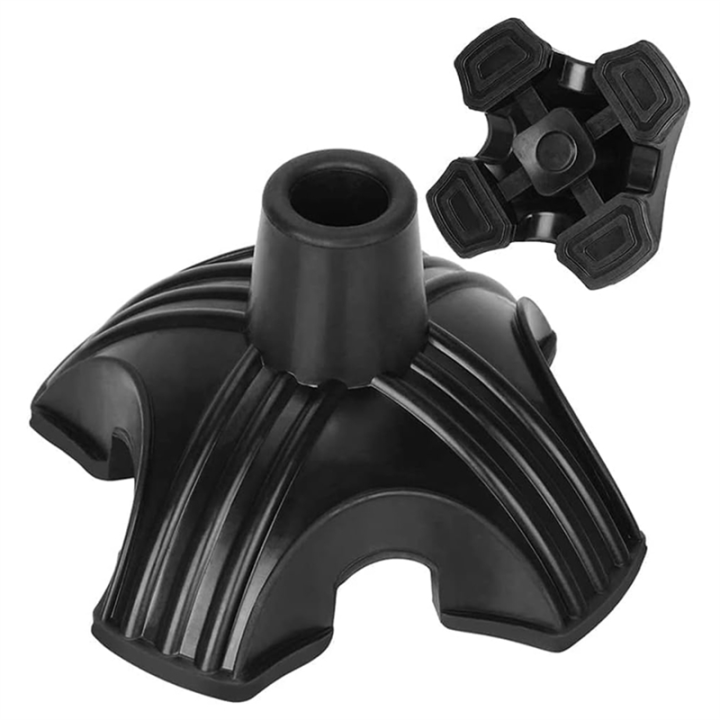 Cane Tip Self-Standing Four-Base 4- Replacement Foot for Cane, Four ...