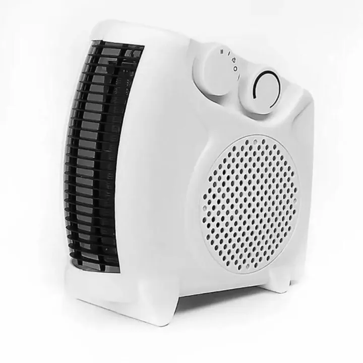 Electric Portable Fan Heater With 2 Heat Settings And Cool Air Setting ...