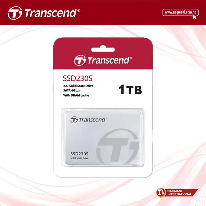 Transcend 1 TB,2.5" SSD, SATA 3, 3D TLC | Daraz.com.np
