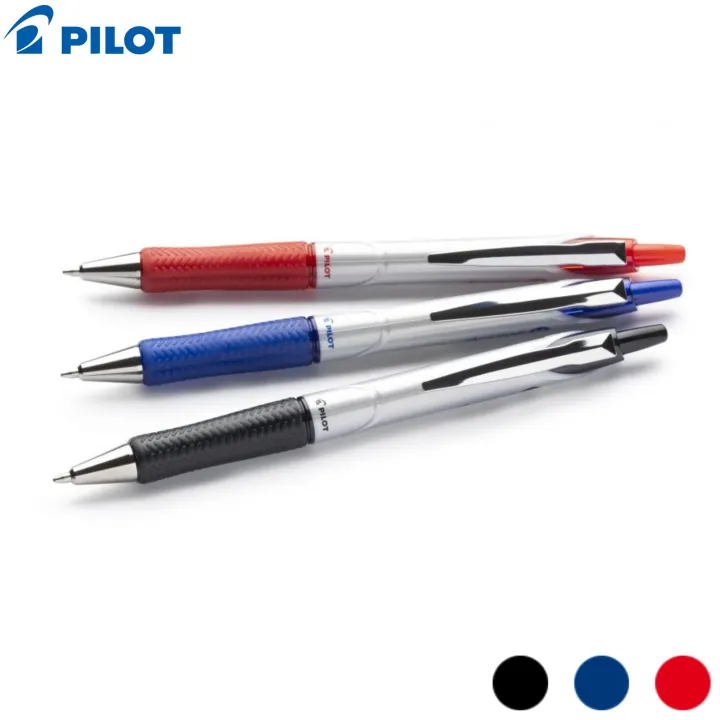 Pilot Acroball Metal Fine Point 0.7 Ballpoint Pen Refillable (12 Pcs ...