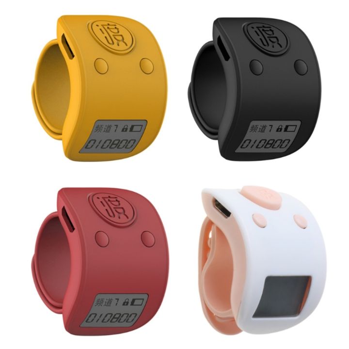 Mini LCD Rechargeable Electronic Finger Ring Counters Clicker Hand ...