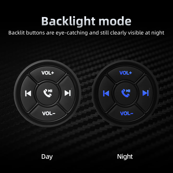 5 Keys Car DVD Music Player Wireless Media Remote Controller Car ...