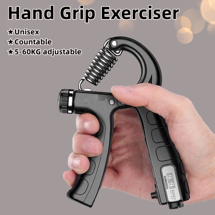 Hand Grip Exercise R-shape Adjustable 5-40kg Hand Grip Exerciser ...