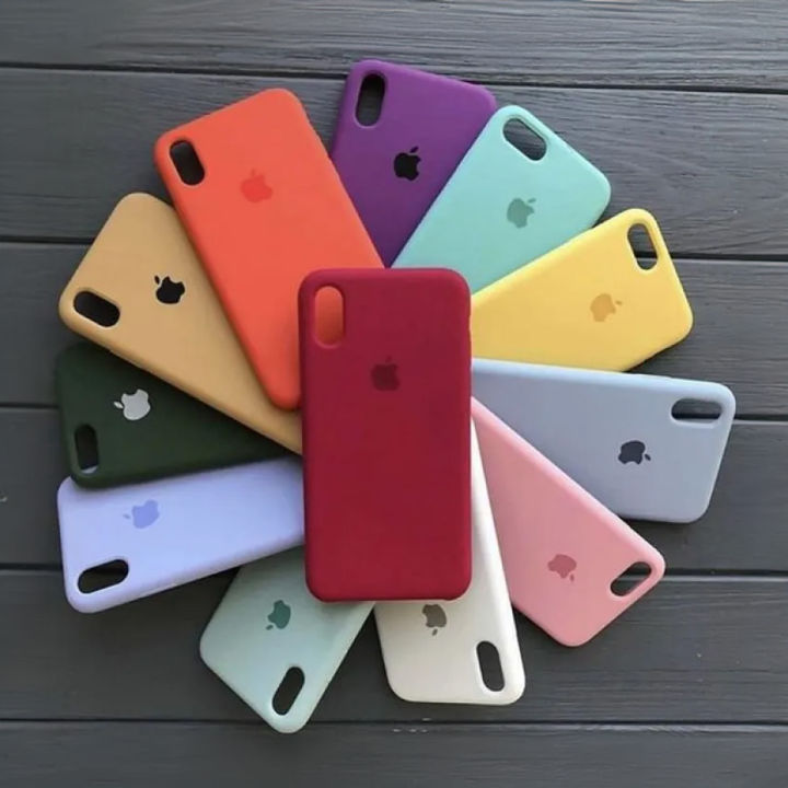 Apple iPhone X / Xs (Small Size-5.8" Display) Liquid Silicone Soft ...