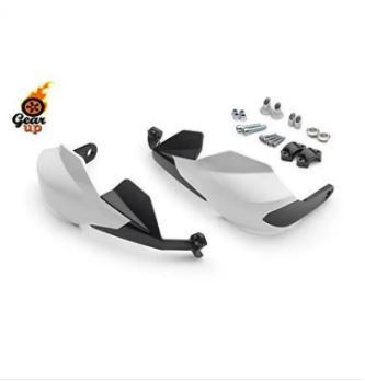 Bike Hand Guard Protector 390 (White) For Duke/Pulsar/Fz/ Ns/ Apache ...