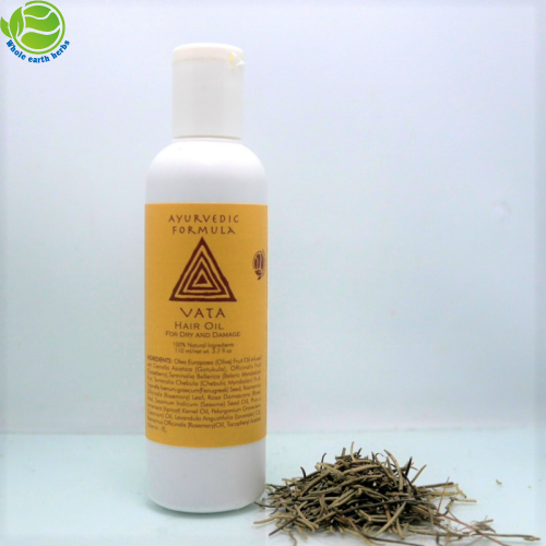 Whole Earth Herbs Ayurvedic Formula Range - Vata Hair Oil For Dry Hair ...