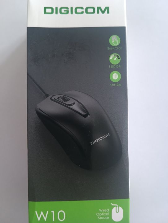 Digicom W10 wired optical mouse | Daraz.com.np